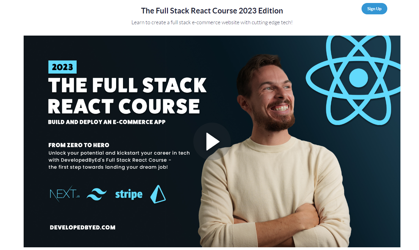 [SHARE] KHÓA HỌC THE FULL STACK REACT COURSE 2023