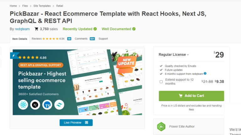 [SHARE] PickBazar - React Ecommerce Template With React Hooks, Next JS, GraphQL & REST API