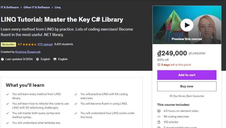 [SHARE] LINQ Tutorial: Master The Key C# Library