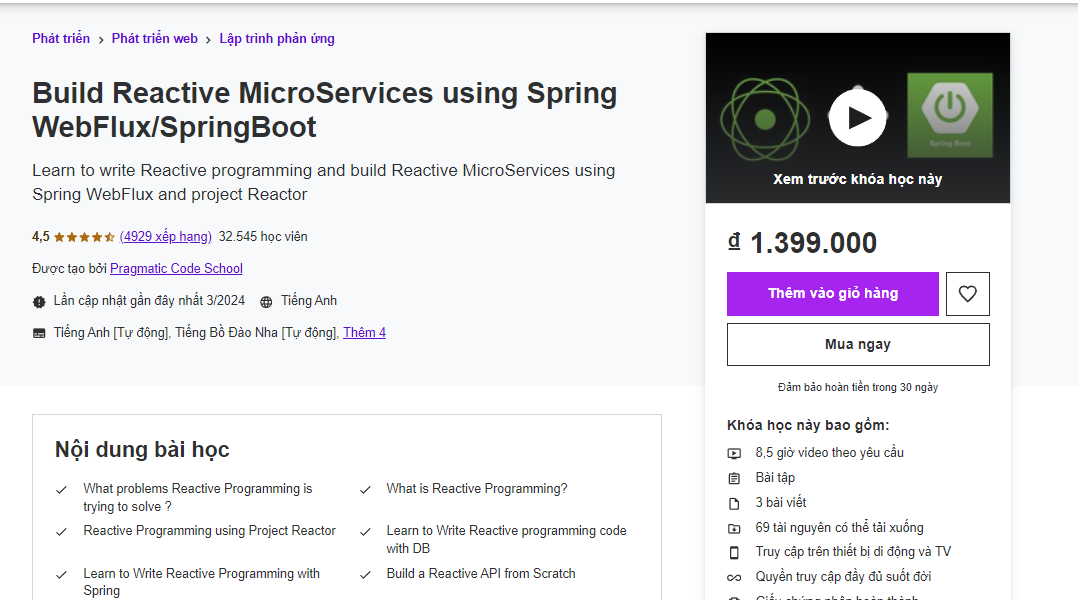 Share Build Reactive Microservices Using Spring Webfluxspringboot