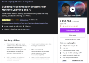 [SHARE] Building Recommender Systems With Machine Learning And AI
